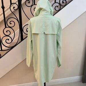 Rains | Jackets & Coats | Rains Long Jacket Rain Coat In Mineral | Poshmark